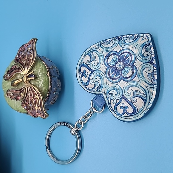 Brighton | Accessories | Nwots Brighton Life Is Beautiful Puffy Toile ...